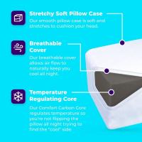 China Deep Sleep Pillow Cube Pro Cooling Memory Foam Pillow for Side Sleepers Healthy Sleep for sale