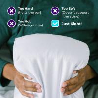 China Deep Sleep Pillow Cube Pro Cooling Memory Foam Pillow for Side Sleepers Healthy Sleep for sale