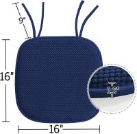 China Memory foam seat cushion Polyester antislip cushion with 100% Polyester for sale