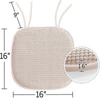 China Memory foam seat cushion Polyester antislip cushion with 100% Polyester for sale