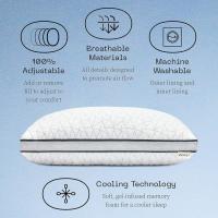 China Queen Size Cooling Gel Memory Foam Bed Pillow for All Sleeping Positions NECK Support for sale