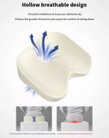China Office Household Memory Foam Seat Cushion for Slow Rebound and Ergonomic Comfort for sale