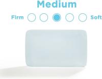 China 80 Fabric Count Cooling ProHi Memory Foam Pillow for Queen Size 5-Year Limited Blue for sale