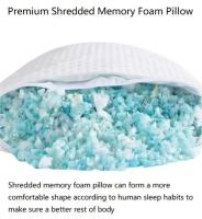 China Home Decor Sofa Cushion JOURM Woven Memory Foam Pillow with Adjustable Bamboo Silk for sale