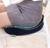 China Customizable Knitted Slow Rebound Memory Foam Seat Cushion for Office and Household for sale