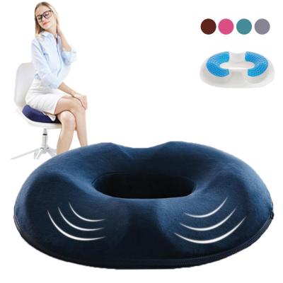 China Round Memory Foam Hip Cushion for Car Office Household Enhancing Comfort and Support for sale