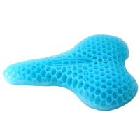 China Comfortable Gel Bicycle Seat Cushion with TPE Filling Material and Polyester Cover for sale
