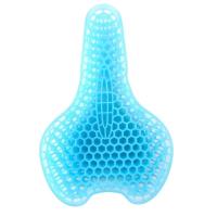China Comfortable Gel Bicycle Seat Cushion with TPE Filling Material and Polyester Cover for sale
