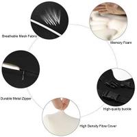 China Comfortable and Supportive Memory Foam Back Cushion for Office Chair Room Space Office for sale