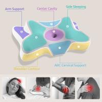 China 80 Fabric Count Healthy Memory Nursing Foam Pillow for Pain Relief Sleeping for sale