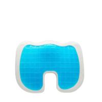 China Polyester Cover Material Memory Foam Gel Seat Cushion for Chair in Spa Yoga Hospital for sale