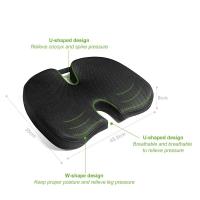 China Therapy Office Household U-Shaped Memory Foam Seat Cushion for Ergonomic Health Support for sale