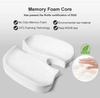 China Therapy Office Household U-Shaped Memory Foam Seat Cushion for Ergonomic Health Support for sale