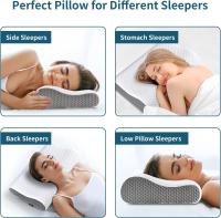 China Orthopedic Molded Neck Pillow for Pain Relief and Comfortable Sleeping Experience for sale