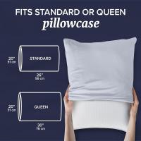China Molded Hotel Collection Bed Pillows Set of 2 Standard / Queen Size for Side Sleepers for sale