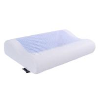 China Easy Sleep Neck Support Memory Foam Pillow Standard Size with Cool Silicone Bed Pillow for sale