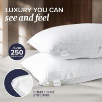 China Molded Hotel Collection Bed Pillows Set of 2 Standard / Queen Size for Side Sleepers for sale
