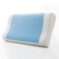 China Easy Sleep Neck Support Memory Foam Pillow Standard Size with Cool Silicone Bed Pillow for sale
