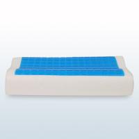 China Thin Silicone Cooling Gel Pillow with Washable Breathable Cover and Anti-Apnea Relief for sale