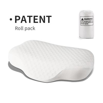 China Handmade Custom Cervical Memory Foam Pillow for Therapeutic Head and Neck Pain Relief for sale