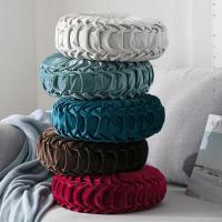 China Car Home Decor Sofa Cushion Solid Pumpkin Office Elastic Universal Velvet Customized for sale