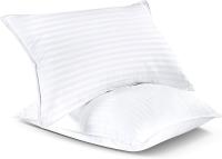 China Healthy Sleep Queen Size White Bed Pillows Set of 2 for Back Stomach or Side Sleepers for sale