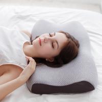 China OEM / ODM Welcome Soft Silk and Cotton Orthopedic Memory Foam Pillow for Side Sleepers for sale