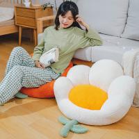 China Pressure Relief Seat Cushion Pillow made of PP Cotton Knitted Material Cute Flower for sale