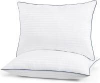 China Homemate Bed Pillows for Sleeping Set of 2 Allergy Friendly Microfiber Shell Fluffy Down for sale