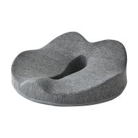 China Breathable and Comfortable Square Memory Foam Seat Cushion for Long Hours of Sitting for sale