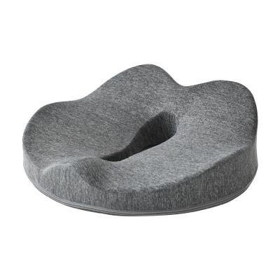 China Breathable and Comfortable Square Memory Foam Seat Cushion for Long Hours of Sitting for sale