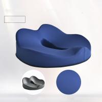 China Breathable and Comfortable Square Memory Foam Seat Cushion for Long Hours of Sitting for sale