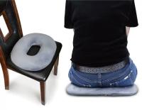 China JOURM Donut Seat Cushion Pillow for Home Decor Memory Foam Relieves Tailbone Pressure for sale