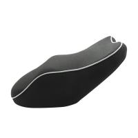 China Black Custom LOGO Car Neck Support Pillow Memory Foam Ergonomic Orthopedic Neck Pillow for sale