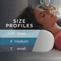 China NECK Pillow Large Profile White TEMPUR-Ergo Molded for Posture Improvement for sale