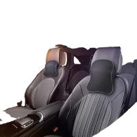 China Comfortable Knitted Memory Foam Lumbar Support Car Back Cushion for Hotel and Posture for sale