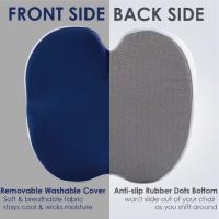 China JOURM Workingfish Memory Foam Cushion for Office Chairs and Car Seats Pressure Relief for sale