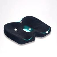 China Flannelette Anti-Static Memory Foam Seat Cushion The Perfect Office Comfort Solution for sale