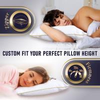 China Queen Memory Foam Pillow for NECK Shoulder Support Thread Count ≥600s Adjustable Fill for sale