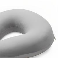 China Say Goodbye to Neck Discomfort with 80 Fabric Count Memory Foam Travel Neck Pillow for sale