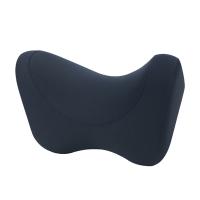 China 80 Custom Logo Accepted U-shape Travel Neck Pillow with 100% Memory Foam Filling Material for sale