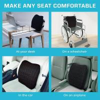 China Relieve Back Pain and Improve Posture with Our Lumbar Pillow Back Support Cushion for sale