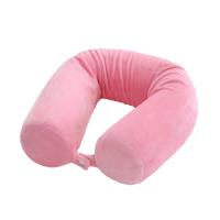 China Home Decor Sofa Cushion 80 Custom Logo Accepted Memory Foam Travel Neck Support Pillow for sale