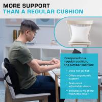 China Relieve Back Pain and Improve Posture with Our Lumbar Pillow Back Support Cushion for sale