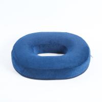 China Large Square Memory Foam Gel Seat Cushion with Breathable Knitted Design for sale