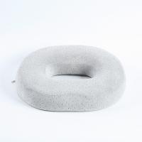 China Large Square Memory Foam Gel Seat Cushion with Breathable Knitted Design for sale