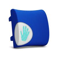 China Memory Foam Pillow for Chair Lower Back Pain Relief Orthopedic Lumbar Support Cushion for sale