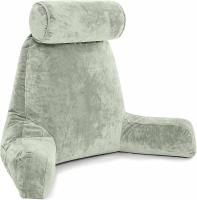 China Irregular Support Bed Rest Comfy Pillow with Shredded Memory Foam and Removable Cover for sale