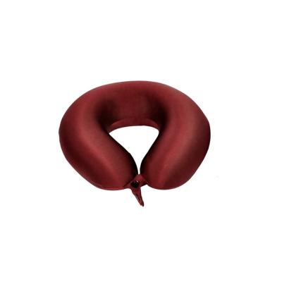 China Multi Functional U-Shape Memory Foam Neck Pillow for Airplane Travel Customized Color for sale
