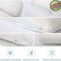 China Ultra Thin Stomach Sleeping Gel Infused Memory Foam Pillow Ideal for Home and Hotel for sale